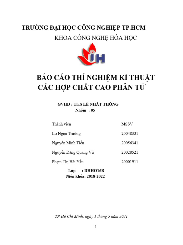 Báo Cáo Word-Nhóm 5 Cao Ptu | PDF