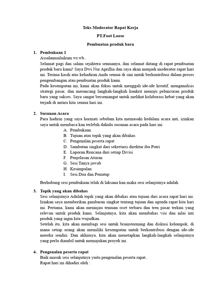 Teks Moderator | PDF