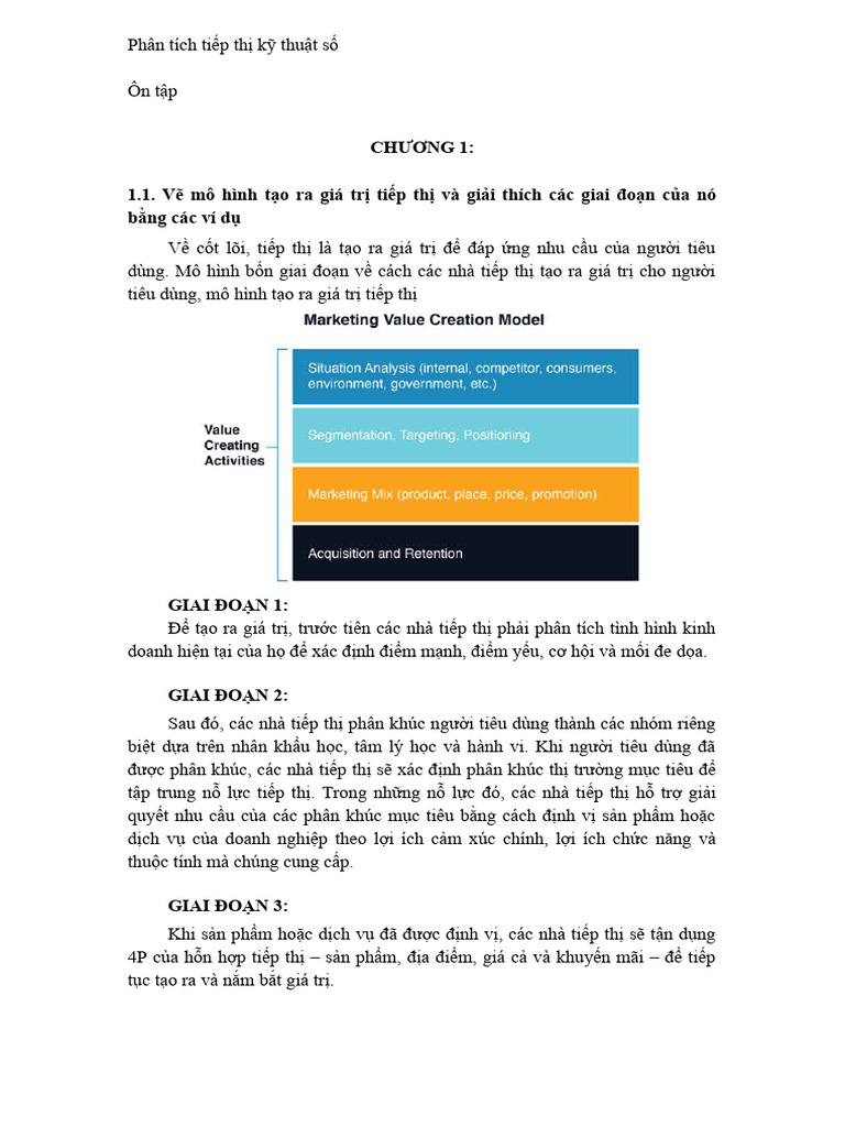 Câu hỏi ôn DMA | PDF