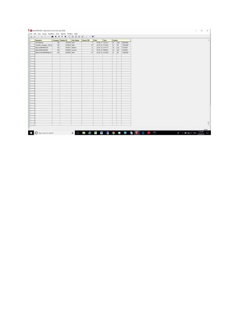 Application Locks | PDF
