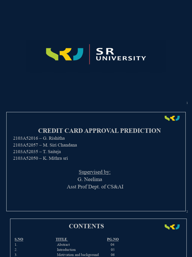 Credit Card Final After Plag | PDF | Machine Learning | Data Analysis