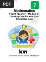 Q1 LE Mathematics 8 Lesson 1 Week 1 | PDF | Mode (Statistics) | Arithmetic Mean