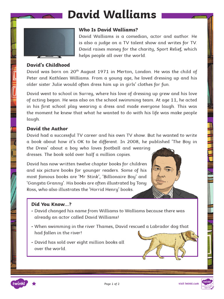 David Walliams | PDF