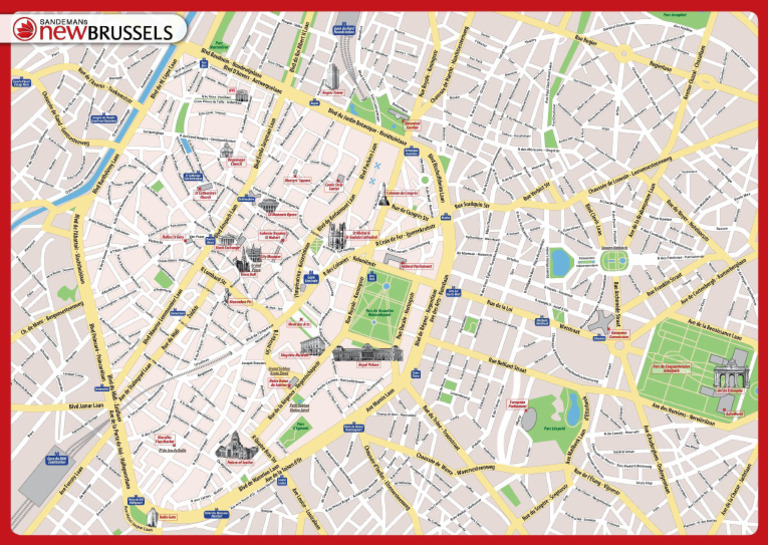 Brussels Tourist Map PDF | PDF