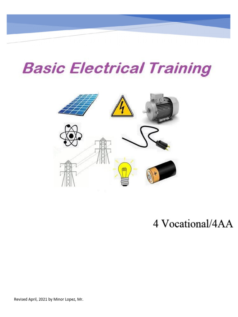 BET 4V - 4AA Personalized Booklet - Revised - Minor Lopez | PDF | Capacitor | Transformer