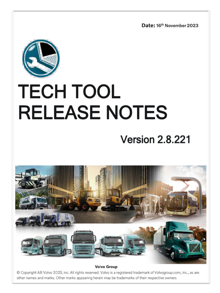 Tech-Tool Release News 2.8.221 | PDF | Software | System Software