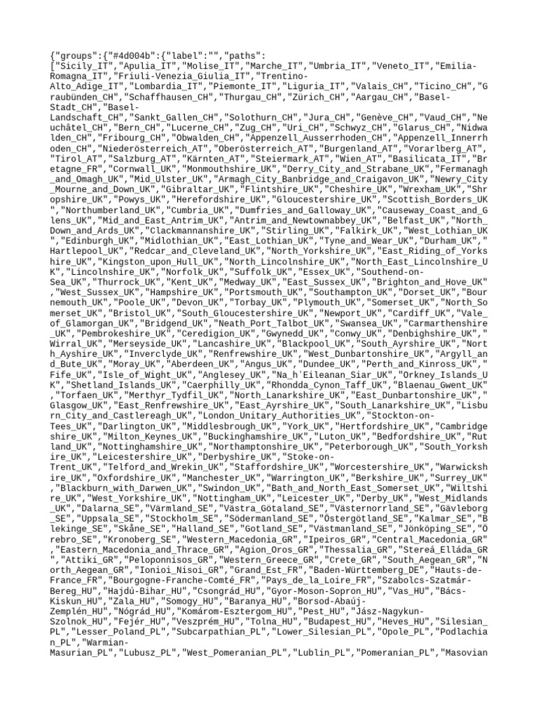 Mapchartsave - World - Subdivisions - .TXT FHD | PDF