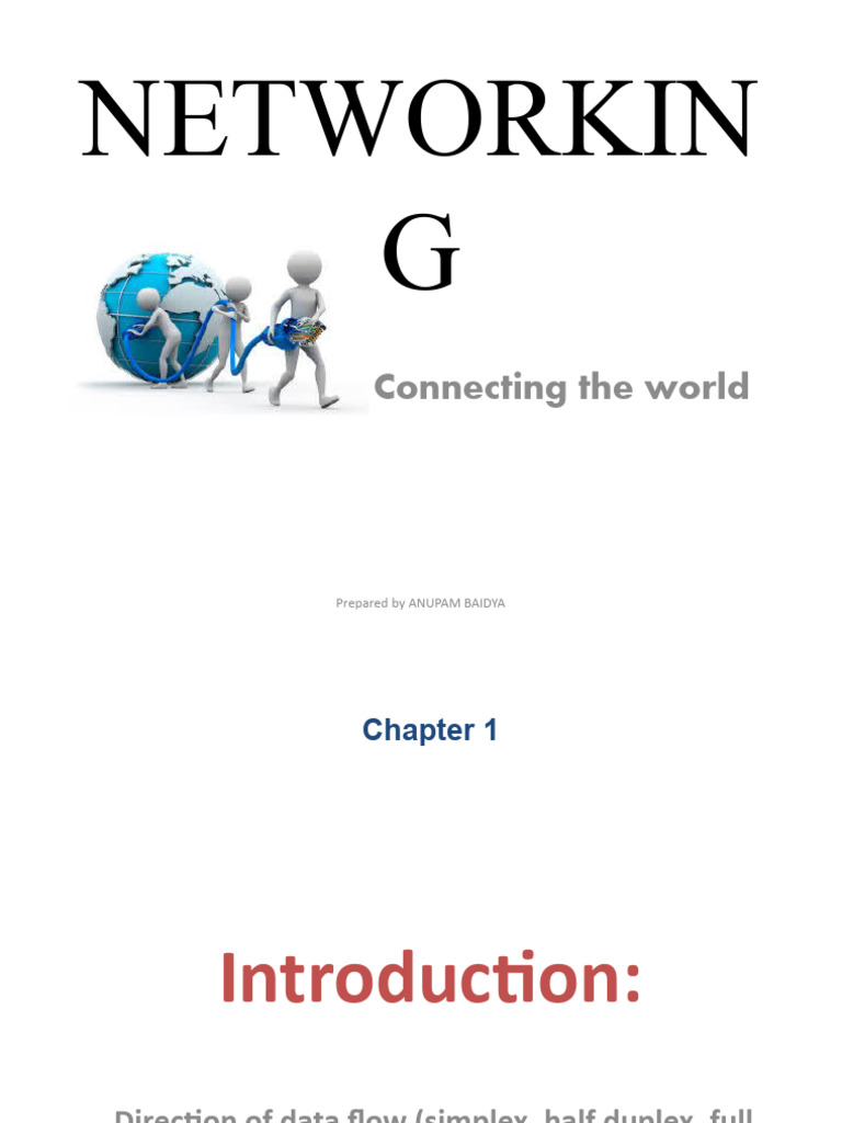 Networking (Mcan 204) Unit 1 | PDF | Duplex (Telecommunications) | Network Topology