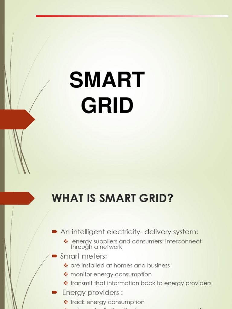 Smart Grid | PDF | Smart Grid | Electrical Grid