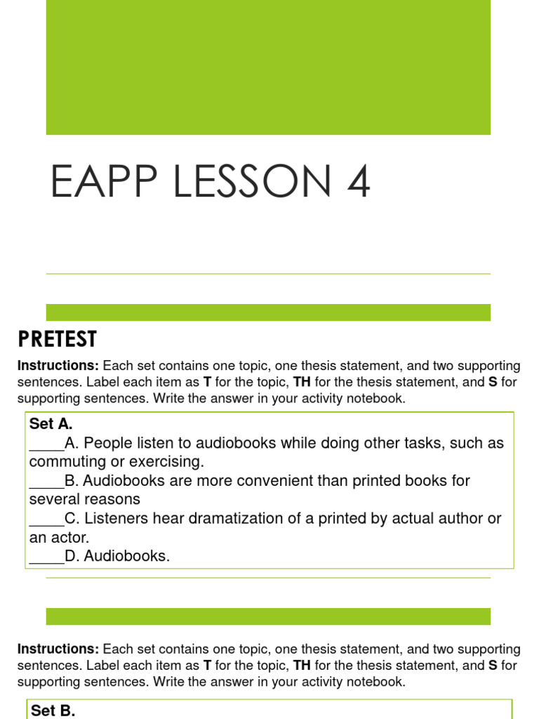Eapp Lesson 4 PDF | PDF | Philippines