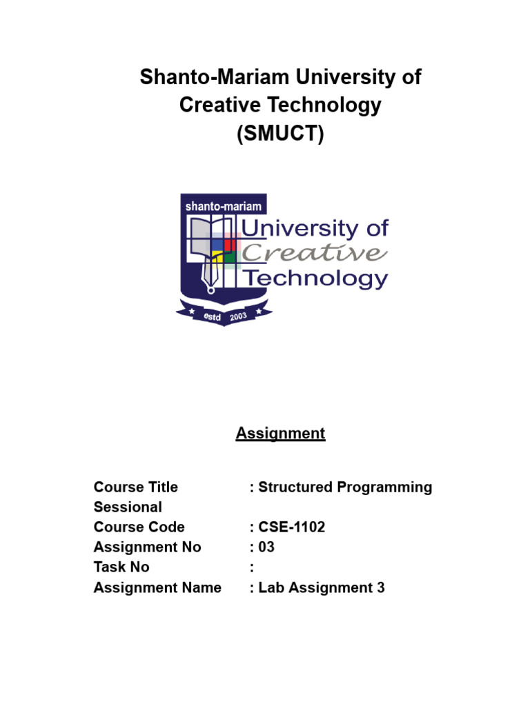 Lab 03 Assignment No 03 Pdf Computer Engineering Computer Programming 6857