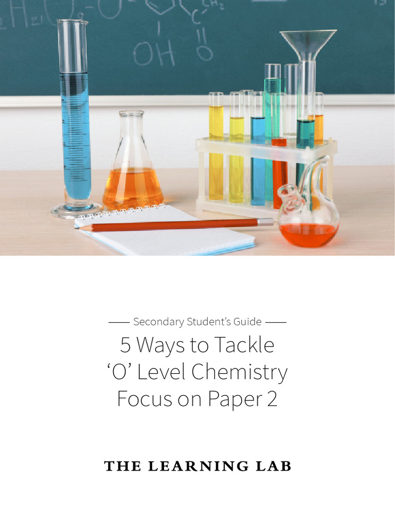 5 Ways To Tackle O Level Chemistry Guide | PDF | Chemical Reactions ...