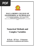 Lab Manual Engineering Maths 2 VTU | PDF | Gradient | Linear Algebra