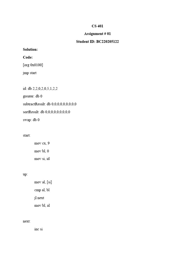 BC220205122 CS401 | PDF