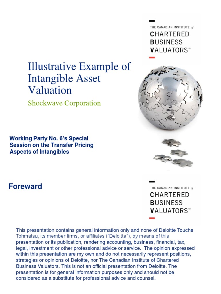 Intangible Valuation | PDF | Valuation (Finance) | Goodwill (Accounting)