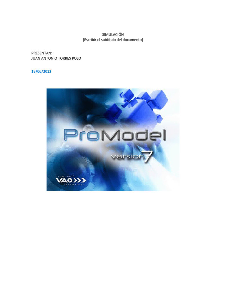 Proyecto Simulacion | PDF | Simulación | Cliente (Computación)