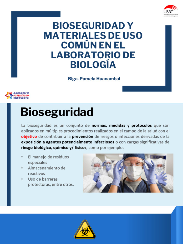 Práctica 1 Bioseguridad y Materiales | PDF | Laboratorios