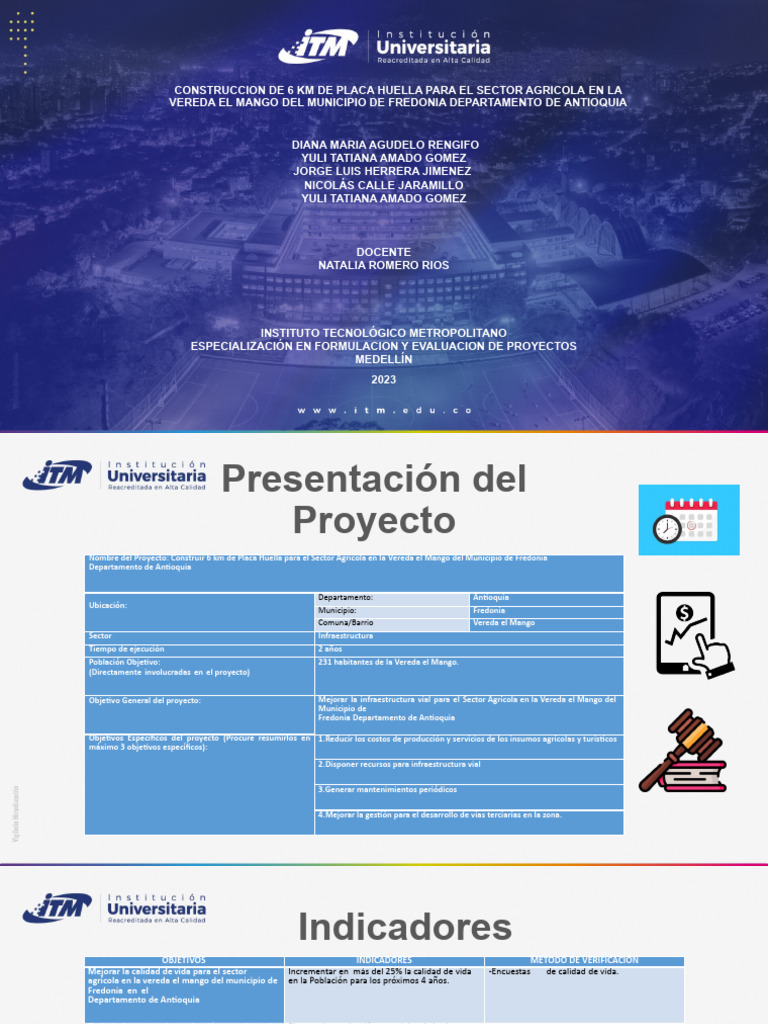 Presentacion Final | PDF | Infraestructura | Economias