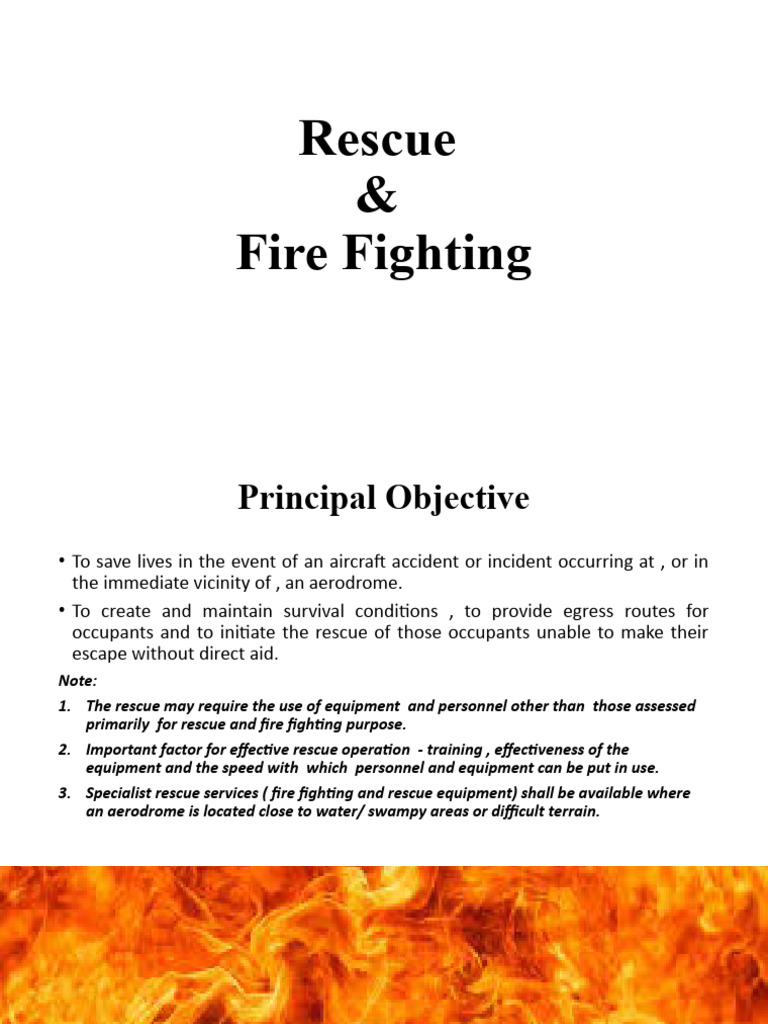 02 Rescue & Fire Fighting | PDF | Combustion | Fires