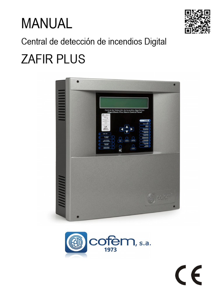 Doczfra4lnb Cofem Zafir Manual-Usuario Cas Abr22-1 | PDF | Sensor | Relé