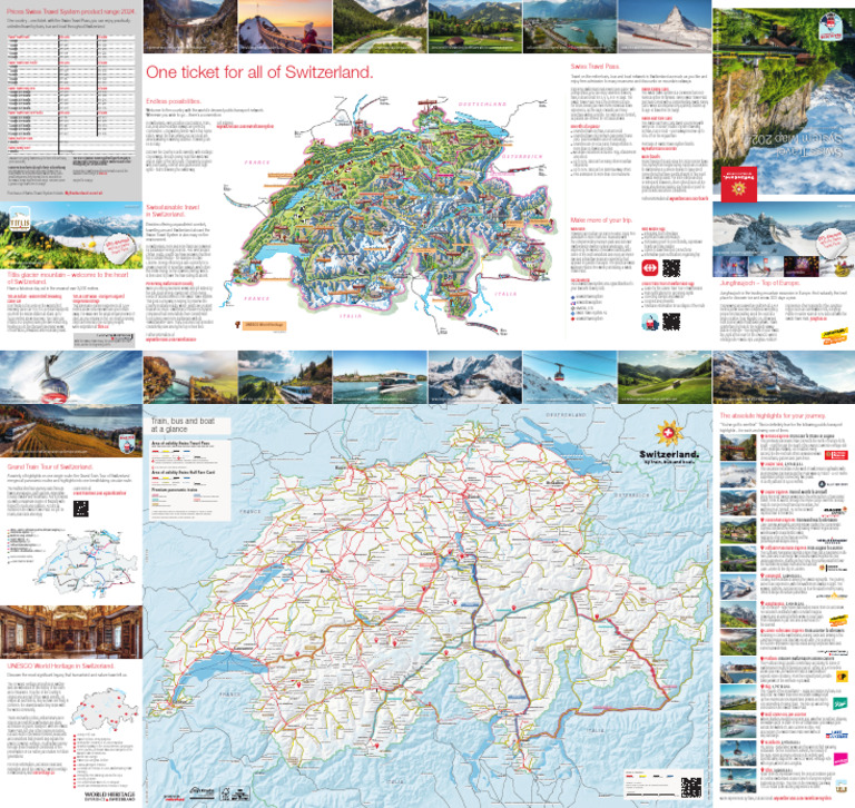 Sts Map 2024 en Office | PDF | Switzerland | Rail Transport