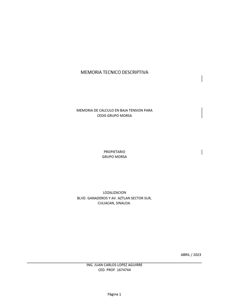 Cálculos Eléctricos Baja Tensión Culiacán | PDF | Transformador ...