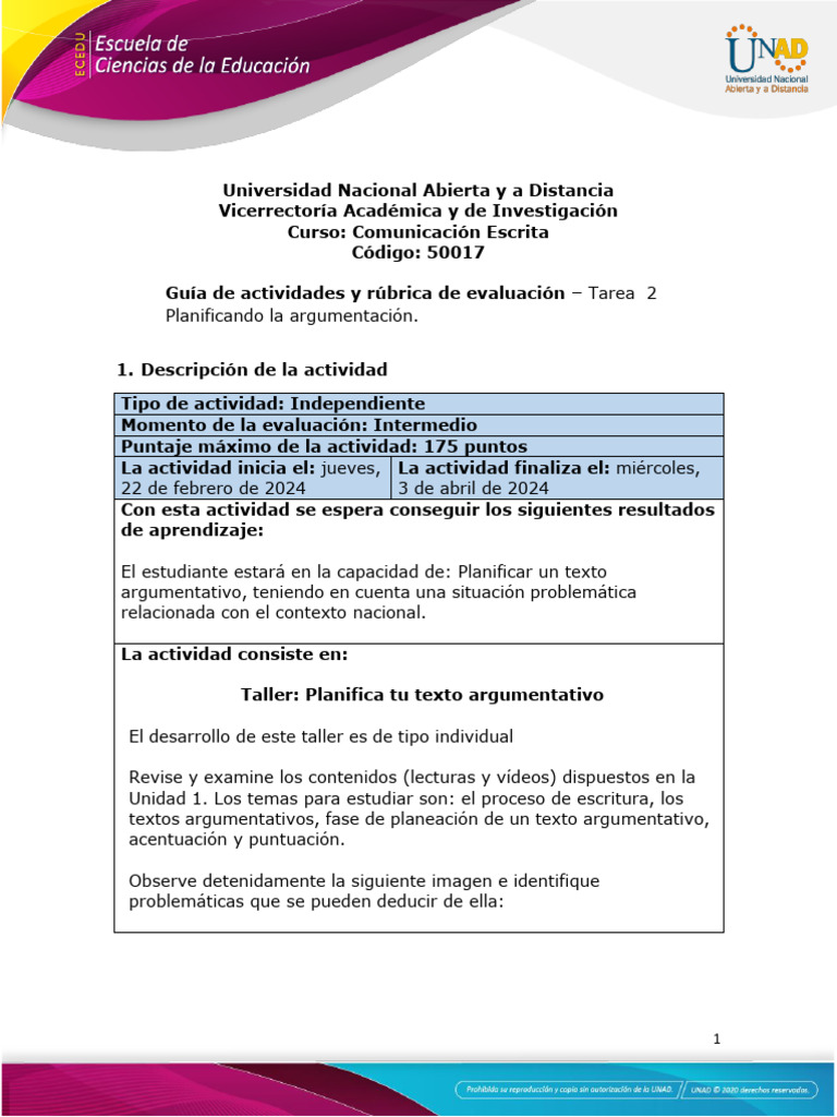 Guía para Planificar Textos Argumentativos | PDF | Evaluación | Estilo apa