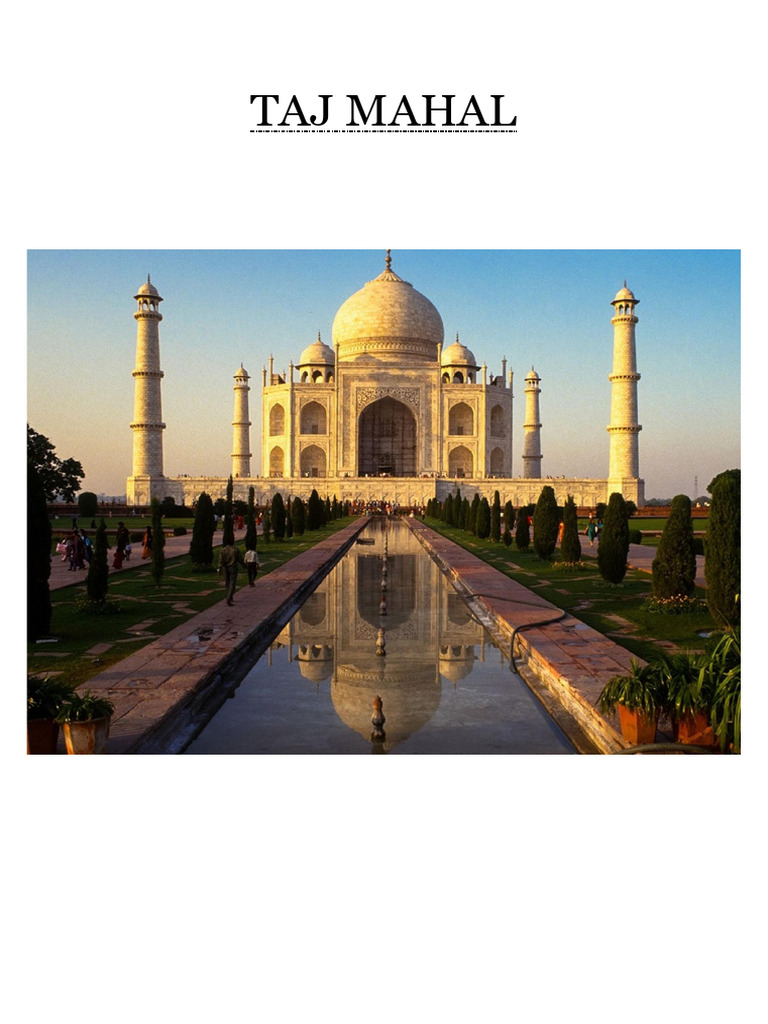 TAJ MAHAL-Enzo Ramos | PDF