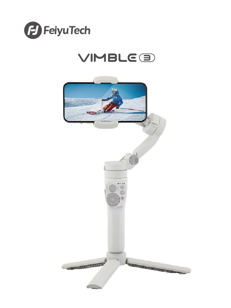 Instrukcja - Gimbal Ręczny FeiyuTech Vimble 3 Do Smartfonów | PDF