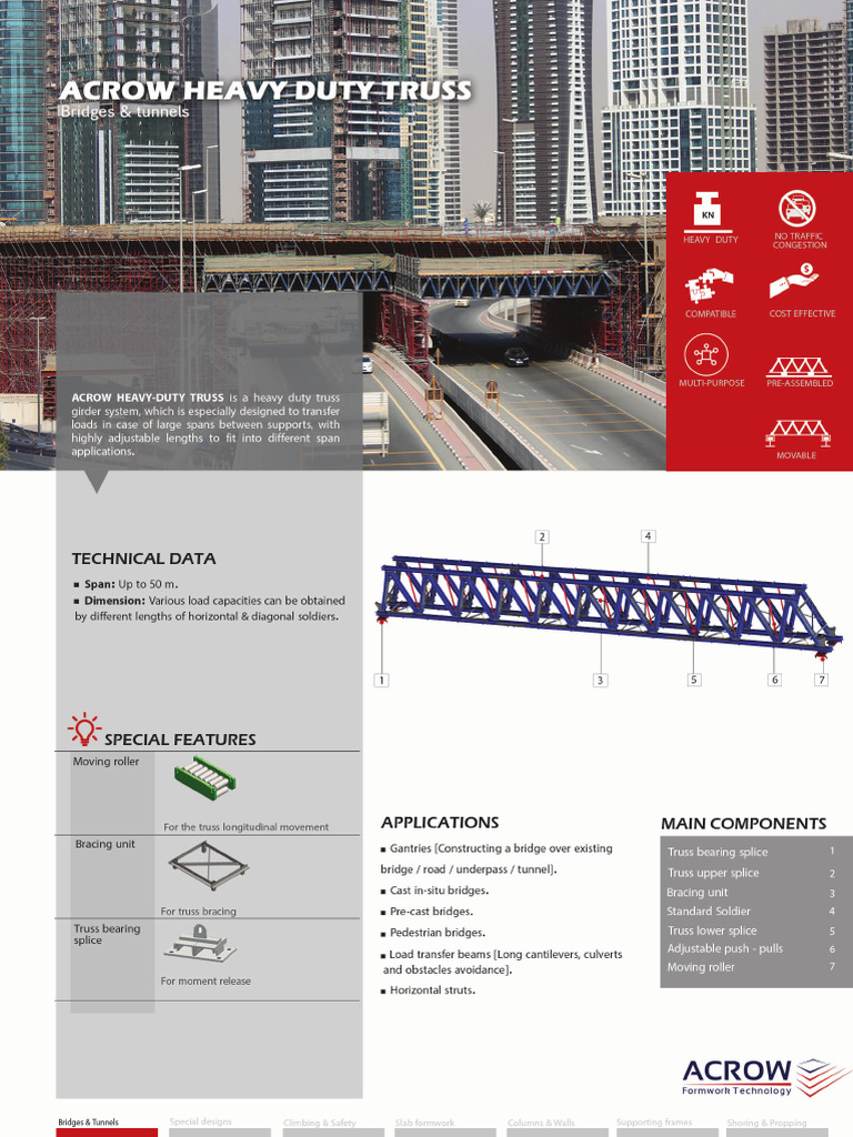 ACROW Heavy Duity Truss | PDF