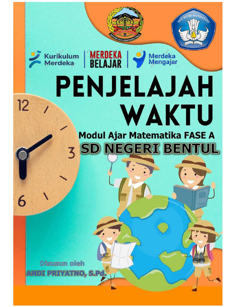 Modul Ajar Matematika - Penjelajah Waktu - Fase A | PDF