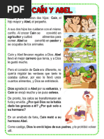 Ficha El Sacrificio de Isaac-2° Maestra Janet | PDF | Abrahán | Sarah