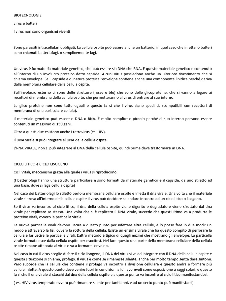 Bio Tec No Logie | PDF