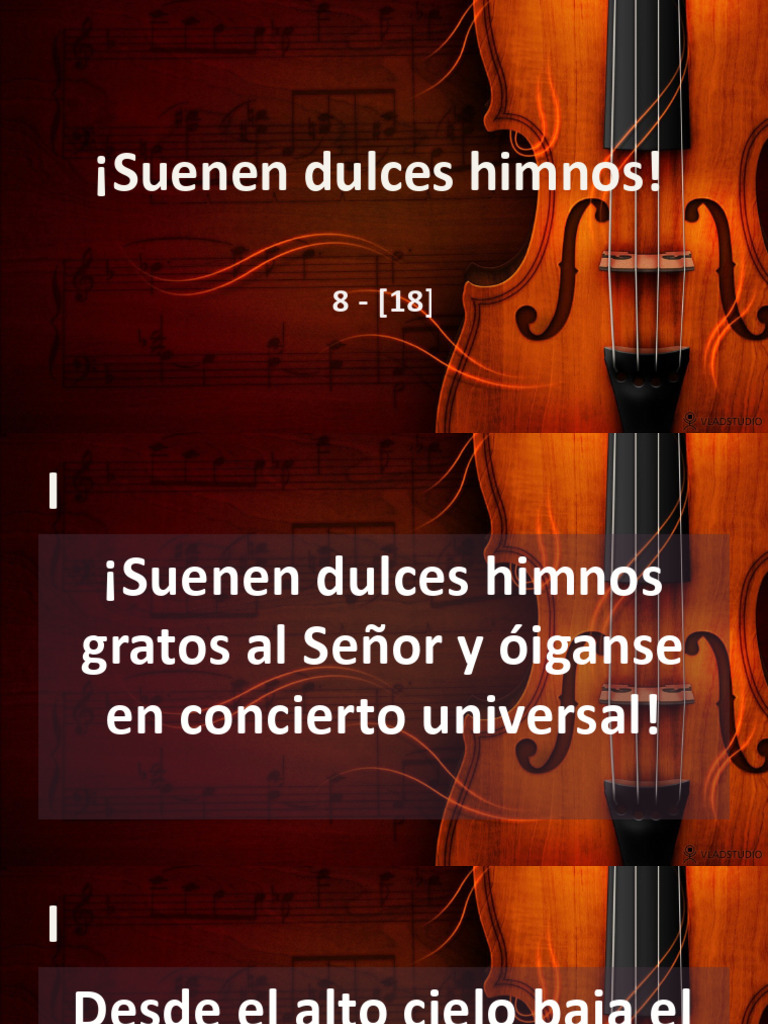 ¡Suenen Dulces Himnos! | PDF | Creencia religiosa y doctrina