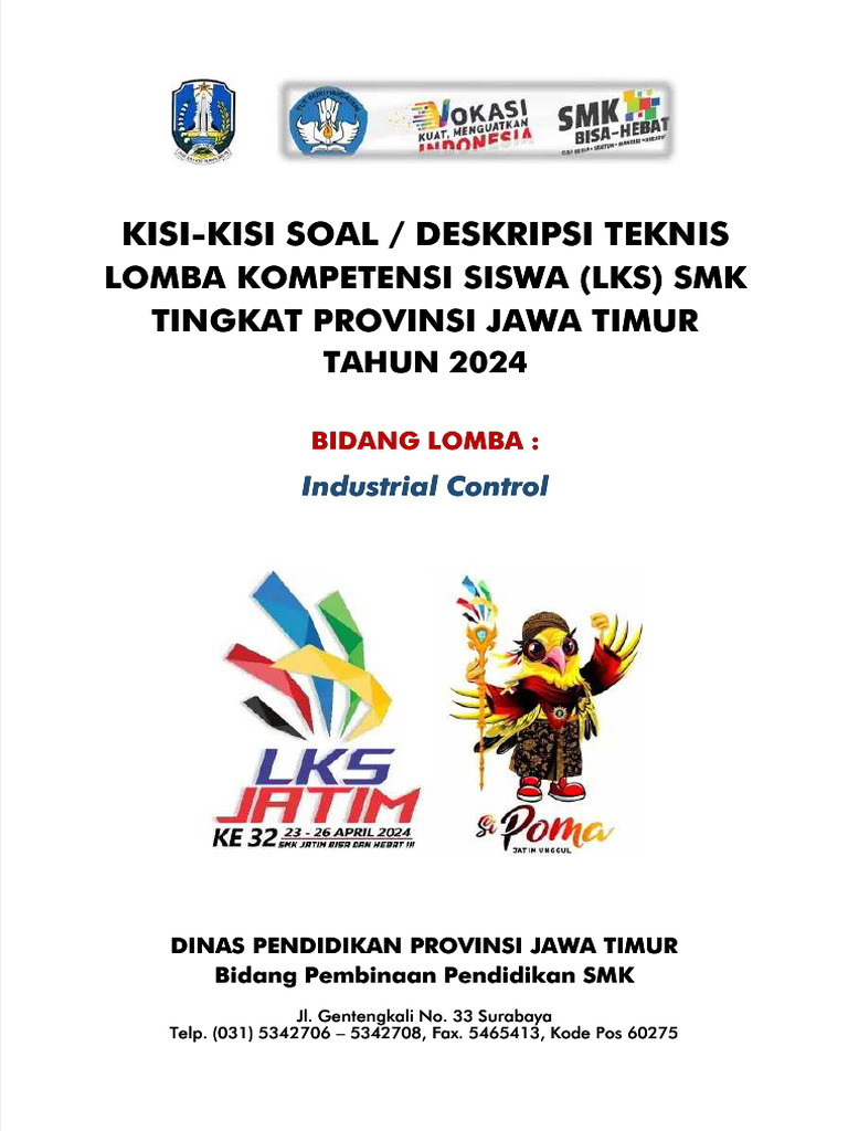 Kisi-Kisi Lks IC Jatim 2024 | PDF