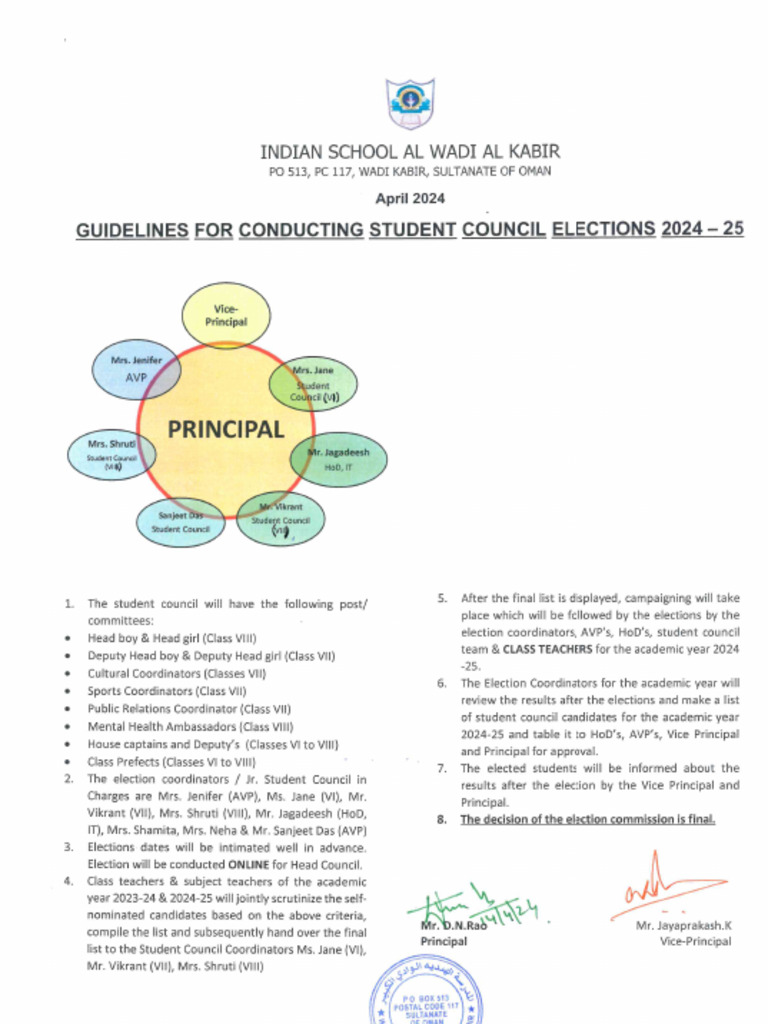 Guidelines JSC 2024-2025 | PDF