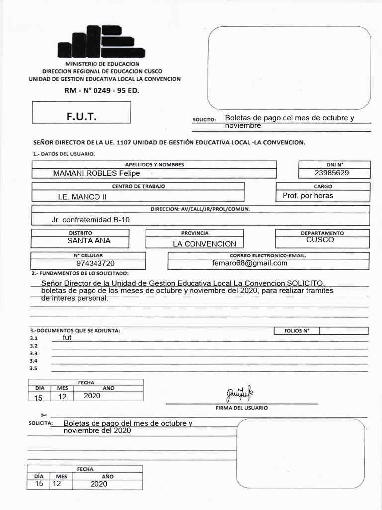 Boletas de Pago | PDF