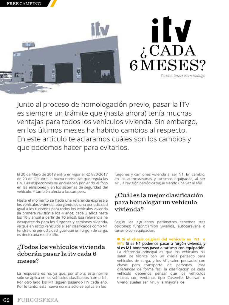 Itv Articulo | Descargar gratis PDF | camioneta | Transporte