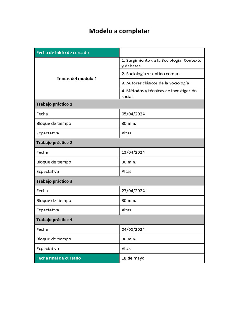 TP1 - B1 - Modelo A Completar | PDF