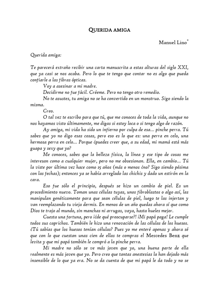 Querida Amiga | PDF