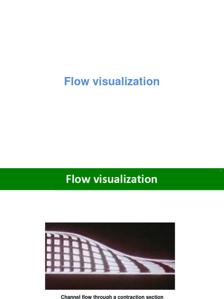 Lecture 03 - Flow Visualization Lines | PDF | Continuum Mechanics ...
