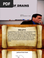 Wound Drain Tube Management v2 | PDF | Surgery | Wound