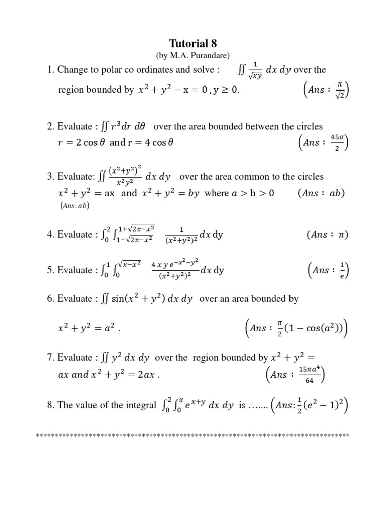Maths 3 | PDF | Mathematical Analysis | Calculus