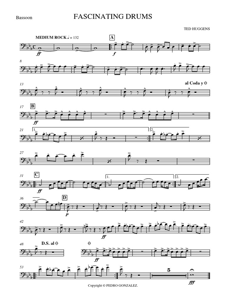 Fascinating Drums Bassoon | PDF