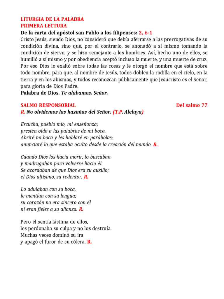 Cristo: Humildad y Exaltación en Filipenses | PDF