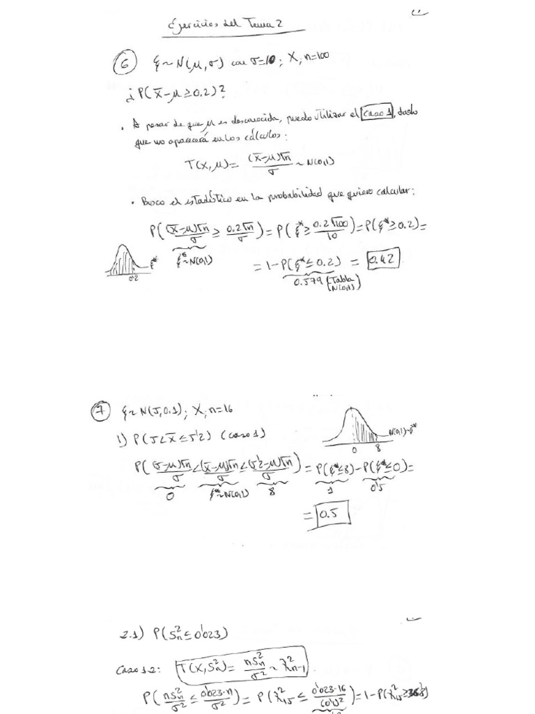 Soluciones Ejercicios Propuestos Tema 2 Estadística | PDF