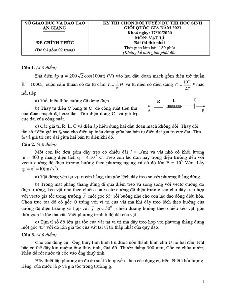 De Thi Ngay Thu Nhat | PDF