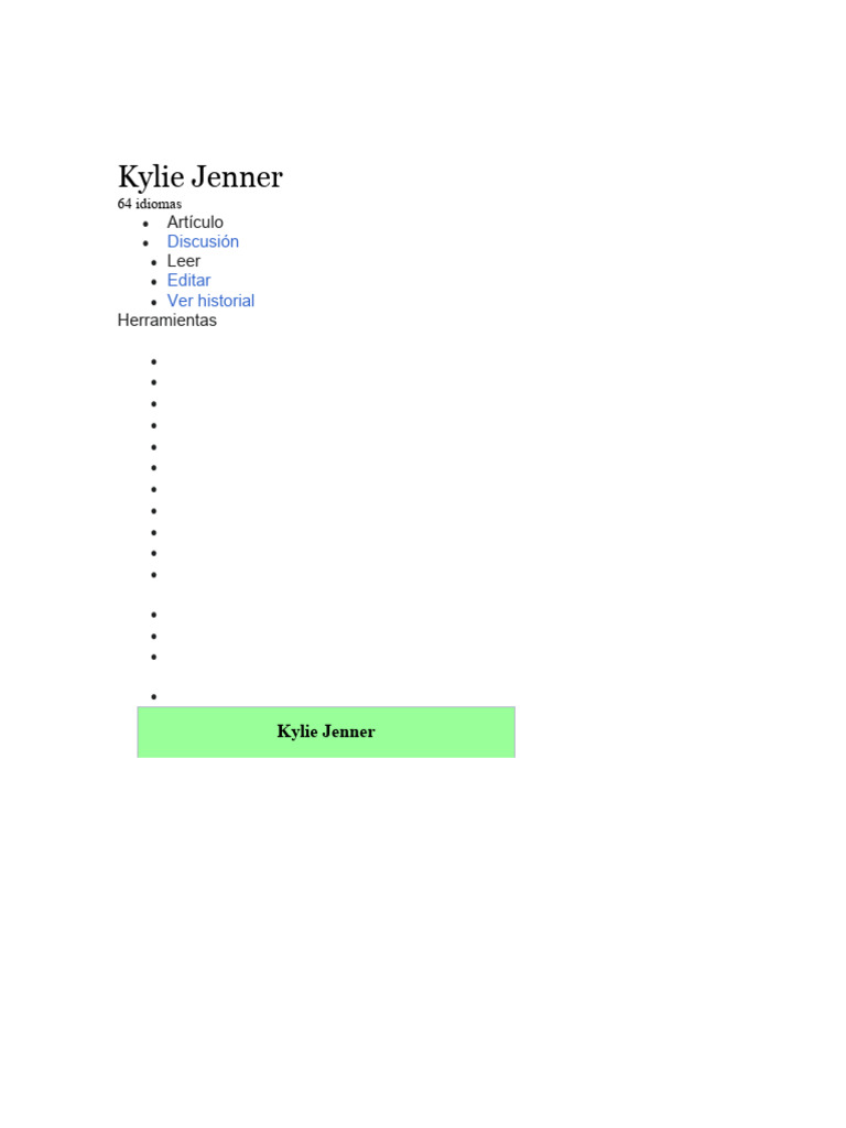 Kylie Jenner | PDF