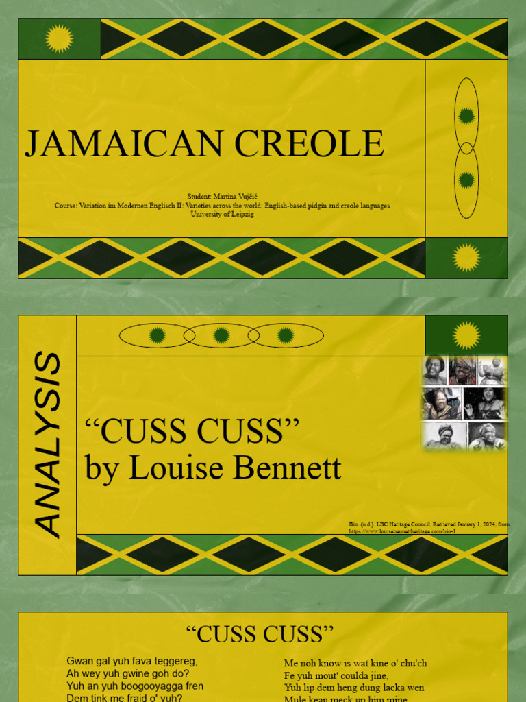Jamaican Creole | PDF | Phonology | Linguistics