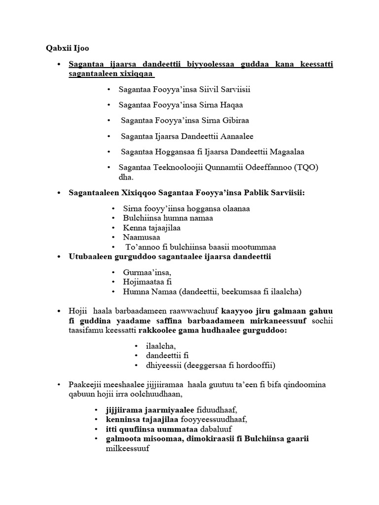 Qabxii Ijoo Sagantaa Ijaarsa Dandeettii Biyyoolessaa Pdf